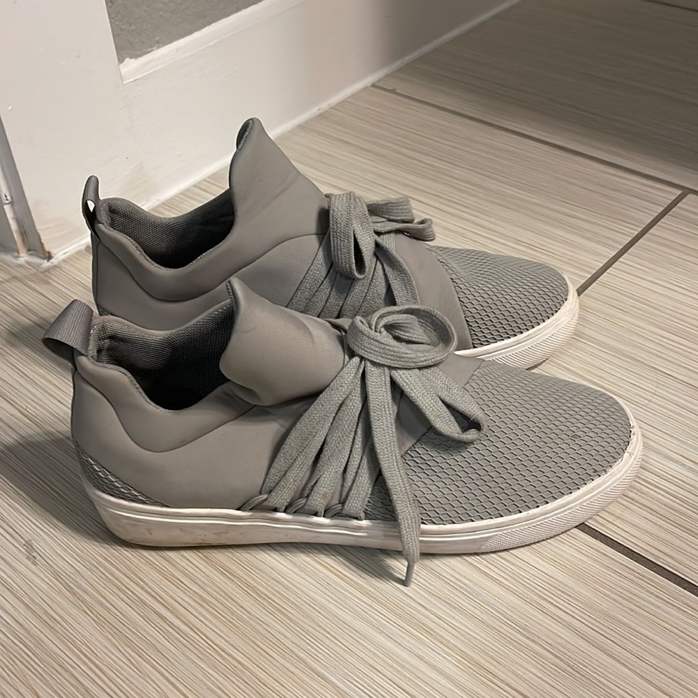 Steve Madden Lace Up Sneakers - Gem